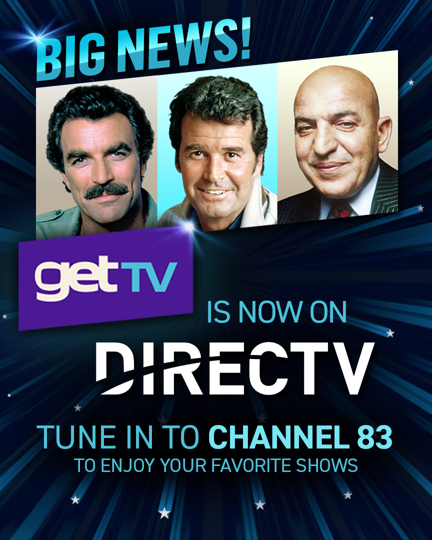 getTV on Twitter: "DIRECTV consumers can now enjoy their favorite classic TV shows on getTV! We ...