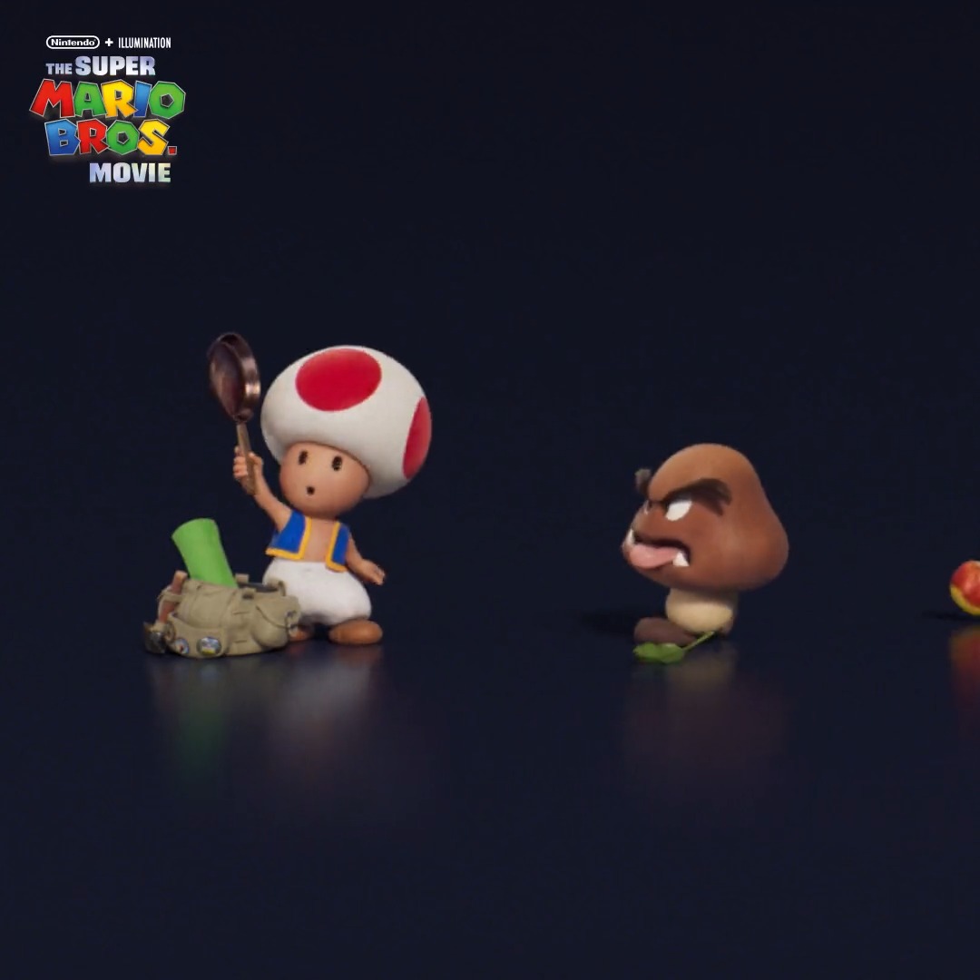 Super Mario Bros Movie Toad Goomba Super Mario Bros Movie Toad Goomba