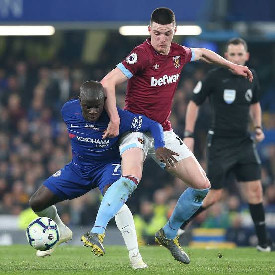Mbah On Twitter Kante Tackling Declan Rice For That Number One Position