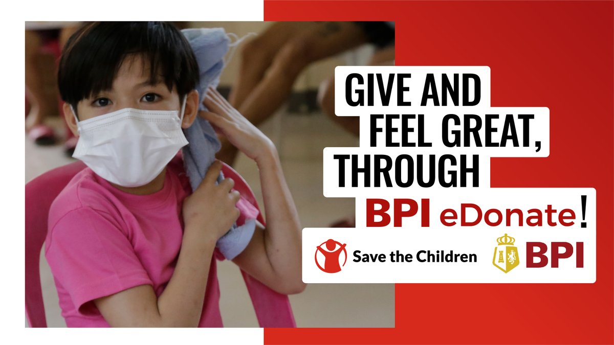 Save the Children Philippines on Twitter: "It's payday Friday! You can support Save the Children ...