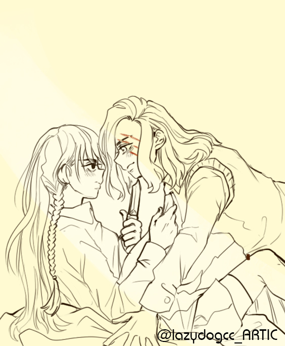 lazydogcc_artic on Twitter: "cover book FANART WENCLAIR #WENCLAIR, #YURI, #fanart #lesbian # ...