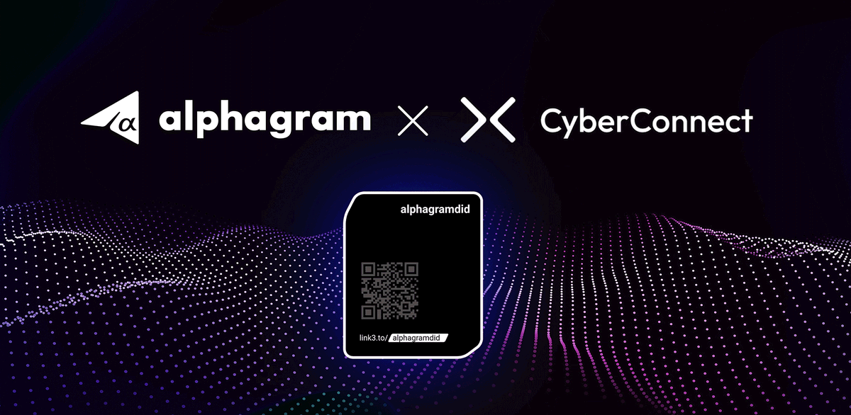 CyberConnect on Twitter: "Welcome @alphagramapp to the fam 🎉 A social wallet integrated with the ...