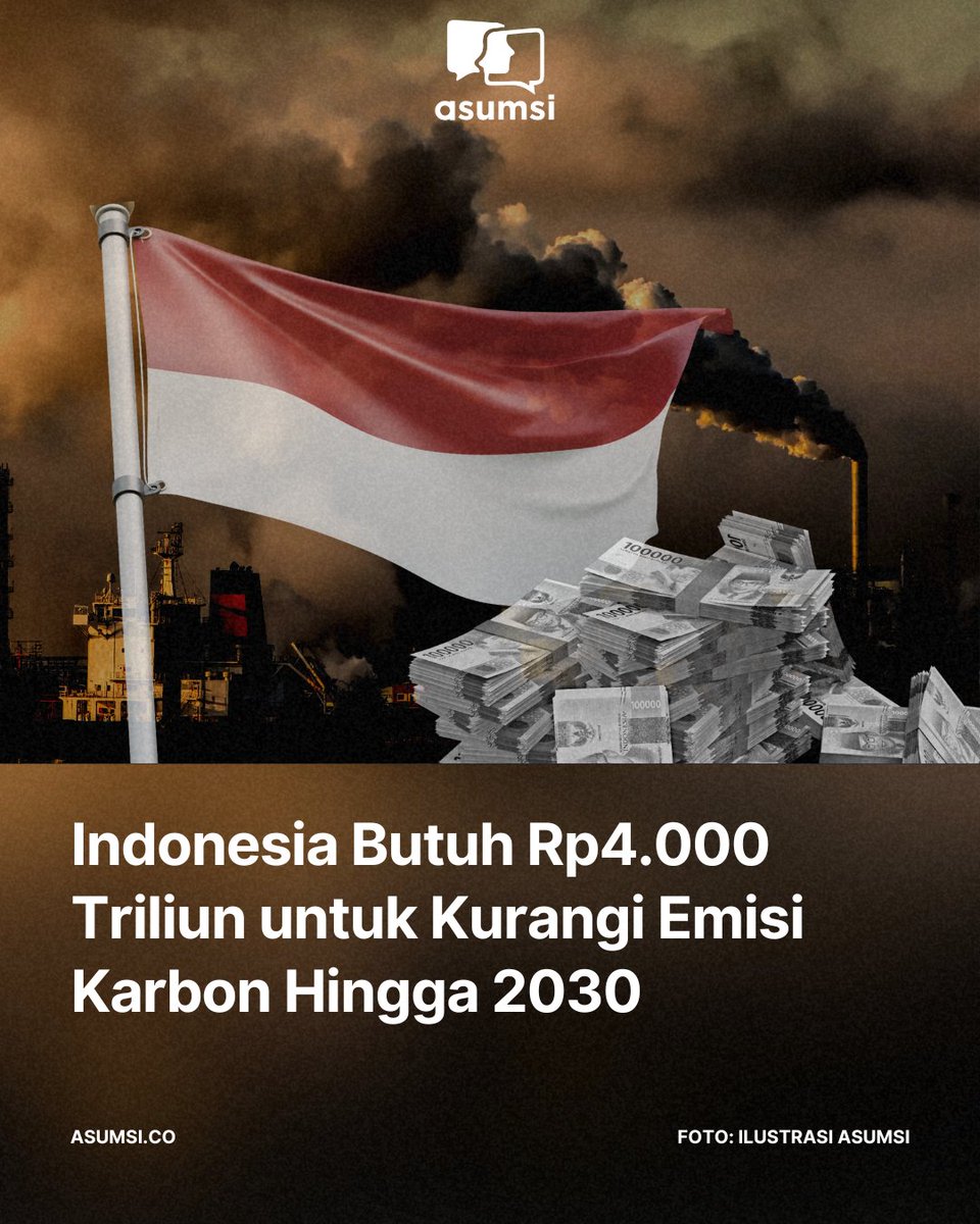 Asumsi on Twitter: "Indonesia disebut membutuhkan dana mencapai Rp4.000 triliun lebih untuk ...