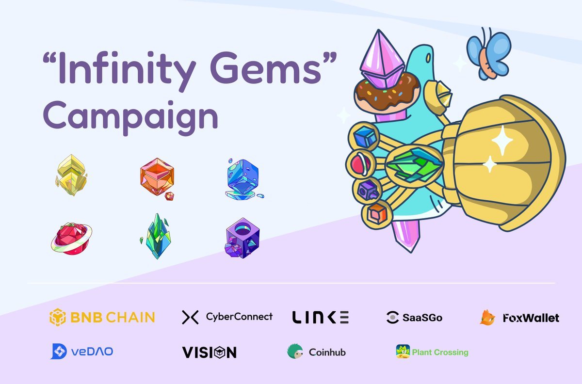 veDAO on Twitter: "🌟Atem Network “Infinity Gems” airdrop Campaign The “Infinity Gems” campaign ...