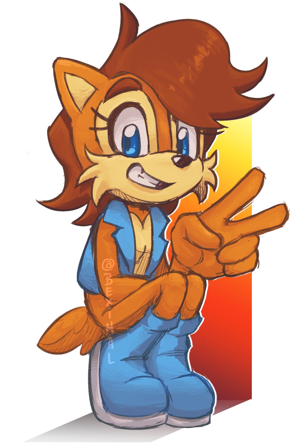 Ace | Bex on Twitter: "Sally Acorn 🧡 https://t.co/0yiSbqid6x" / Twitter