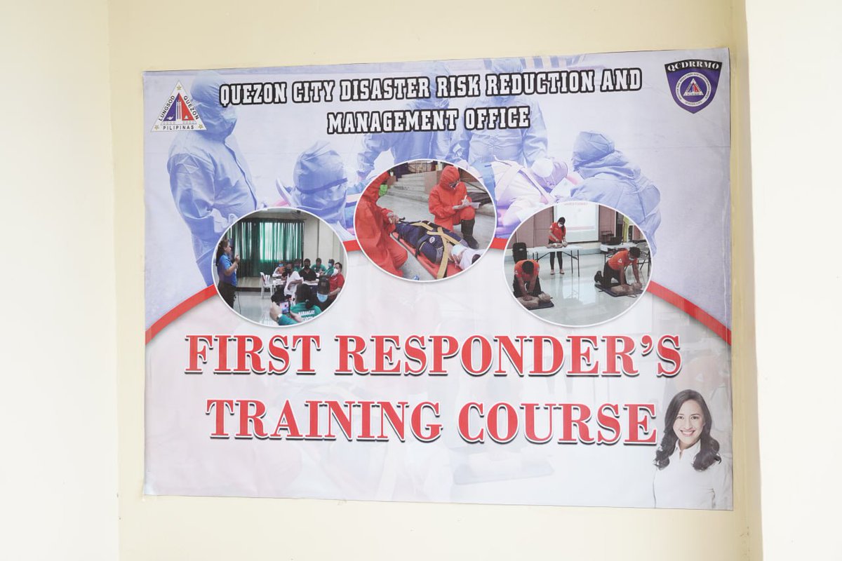 Quezon City Government on Twitter: "Sumailalim sa 4-day First Responder's Training Course ang 30 ...