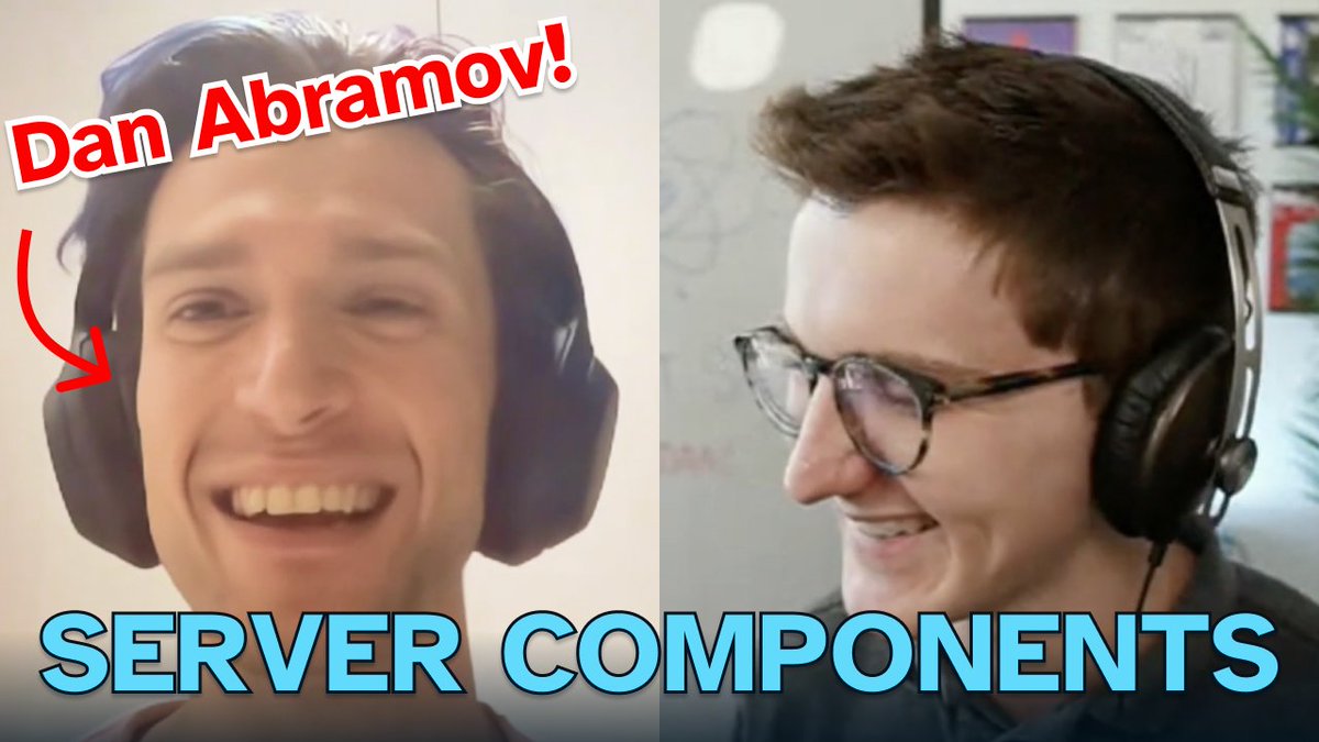 Ben Holmes on Twitter: "It's up! HUGE React Server Components deep dive with diagramming, coding ...