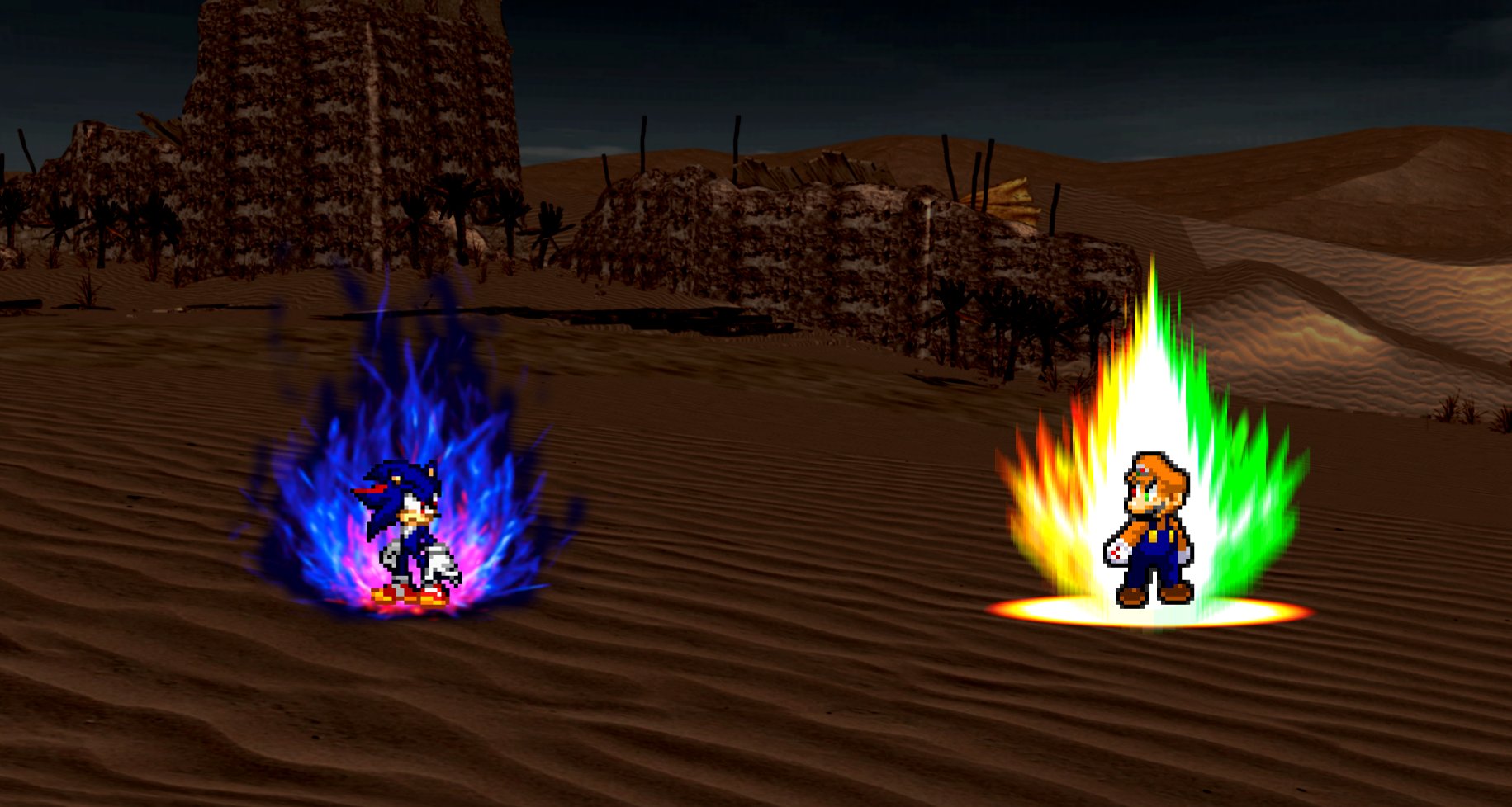 Shadic Vs Gogeta