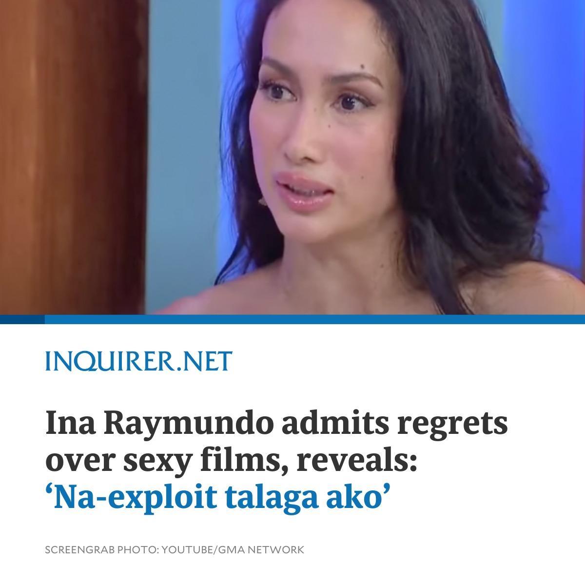 Inquirer on Twitter: "'KUNG MAIBABALIK KO LANG, AYAW KONG GAWIN 'YON' Ina Raymundo described ...