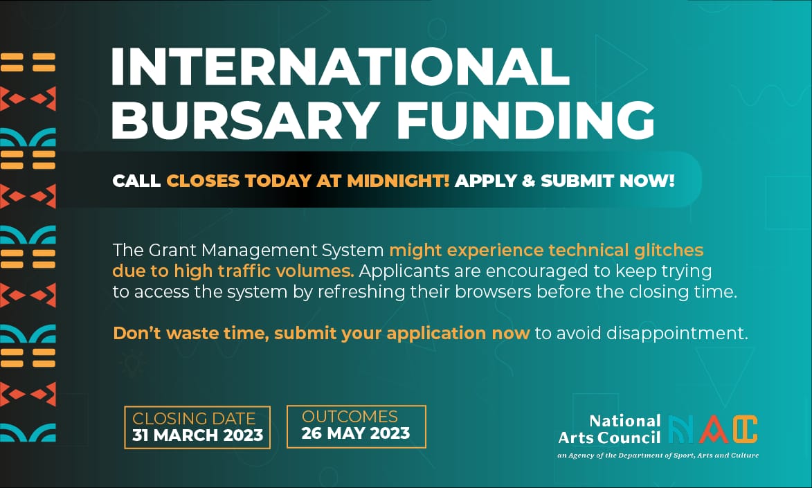 National Arts Council of South Africa on Twitter: "#NACFundingForArts # ...