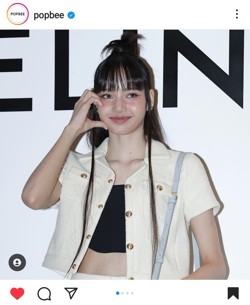 💍lalalaliSa_M 🐇7896 on Twitter: "RT @LiliesHome_: Popbee Instagram update with #LISA please ...