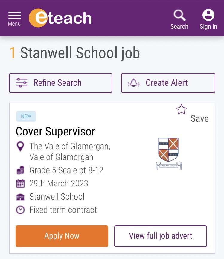 Uniform Swap Shop - Ysgol Stanwell School