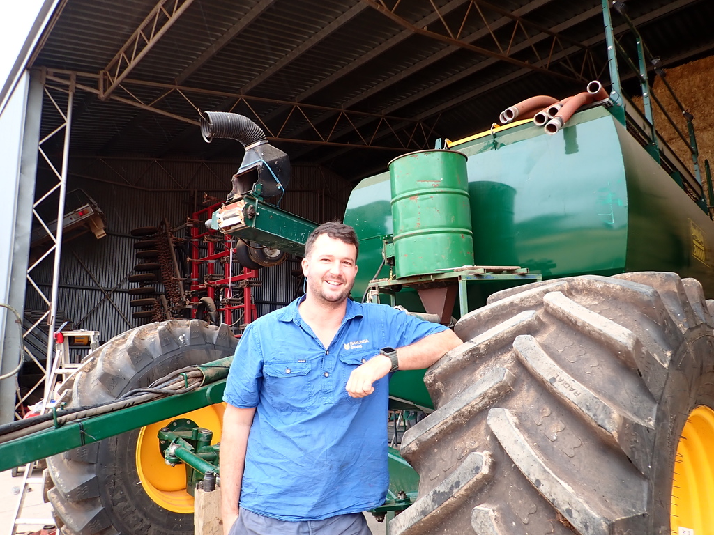 GRDC on Twitter: "GRDC Grower Story | James Venning runs Barunga Grains at Bute, on South ...