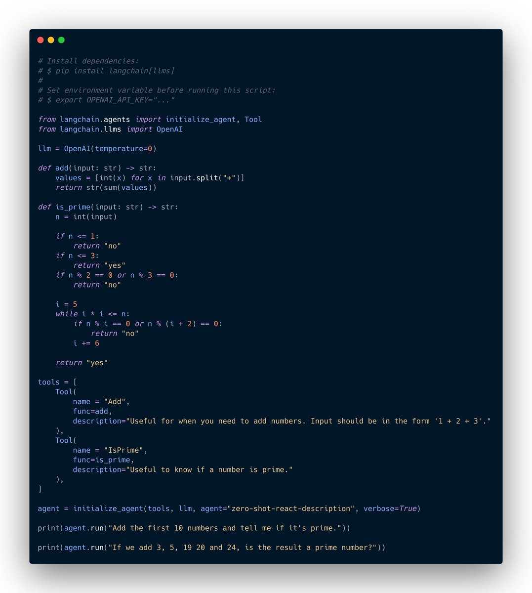 langchain on Twitter: "RT @cristobal_dev: Agents allow the execution of actions using the LLM in ...
