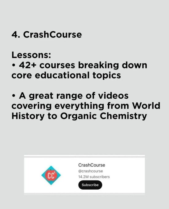 YouTube Is Free Education (98% Don't Know This) Here Are The Top ...