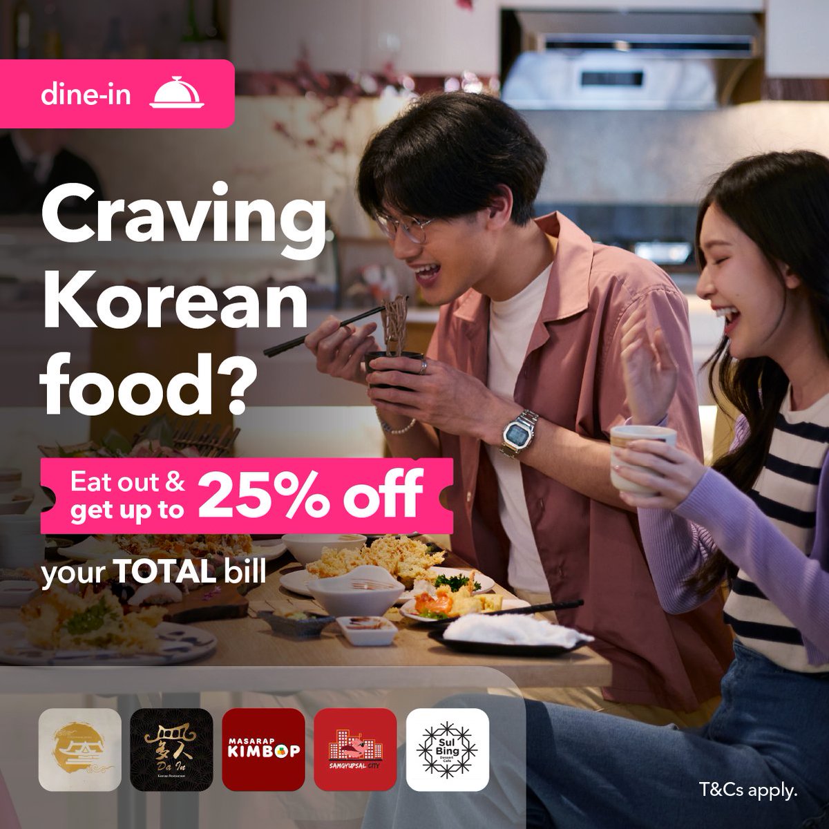 foodpanda PH on Twitter: "Friday. Sweldo. Up to 25% off your TOTAL bill with dine-in. What more ...