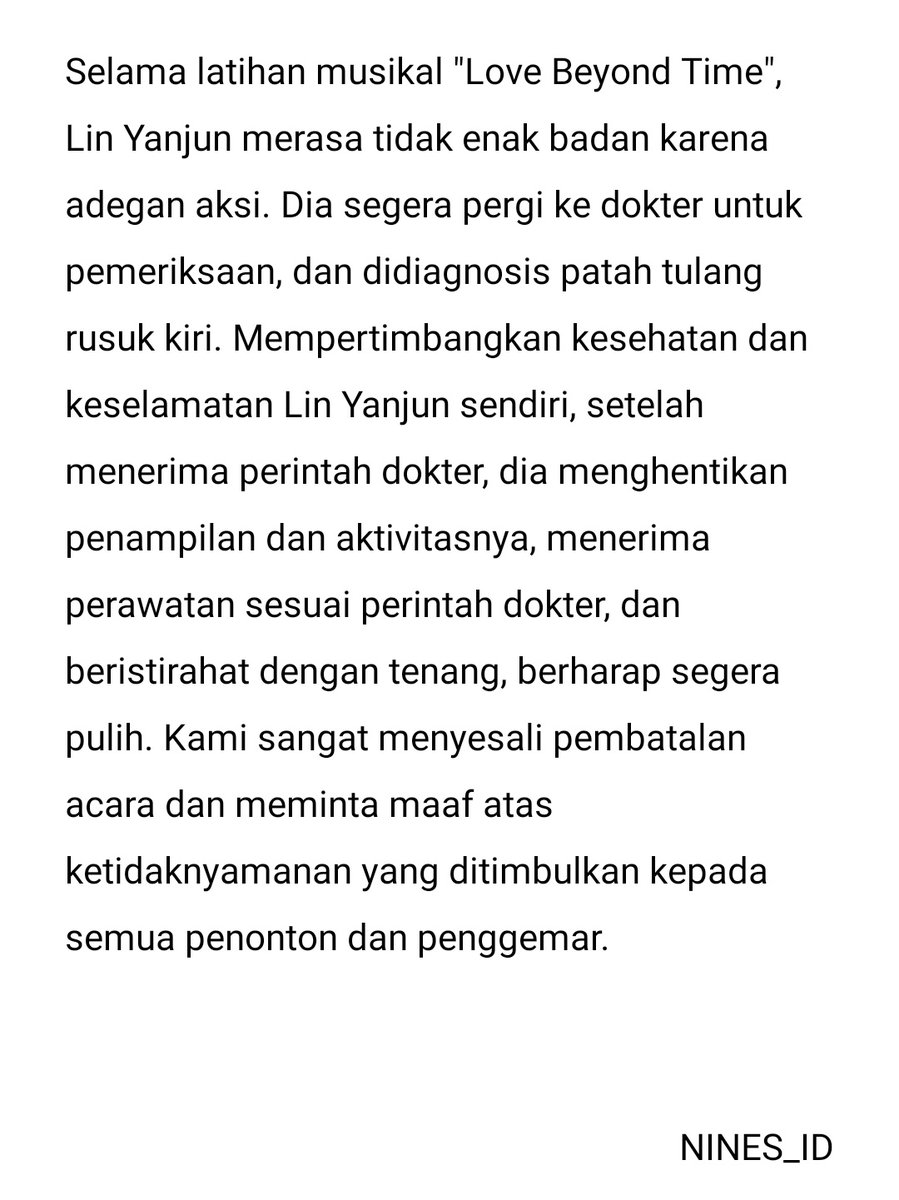 NINES INDONESIA on Twitter: "- Lin Yanjun - 🗓 310323 © 林彦俊EvanLin工作室 Weibo Update Lin Yanjun ...