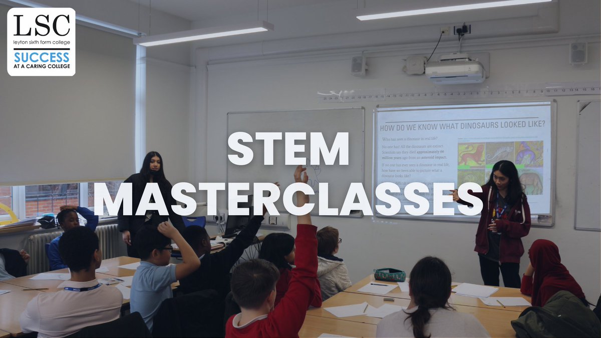 LeytonSixthForm on Twitter: "Our students have been busy this term delivering a series of STEM ...