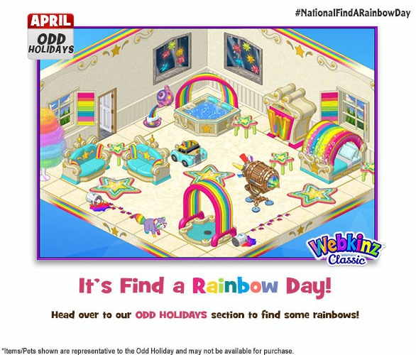 Ganz eStore on Twitter: "Hurray for Rainbows! It’s #NationalFindARainbowDay! You can find some ...