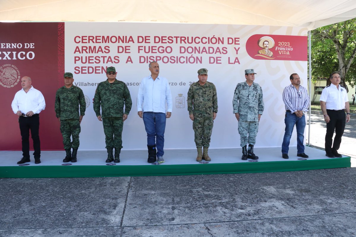 Televisión Tabasqueña On Twitter Almomento 🔴 En Total Son 242 Armas