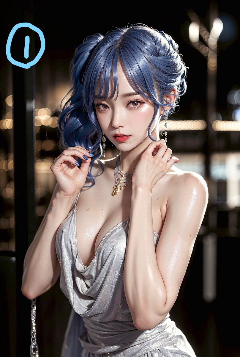 AI_SUCCUBUS on Twitter: "RT @verseau222: 明日にはフォロワーさん1000人達成できるかな？！ ところで顔の研究してるのですが，どれが一番好きですか ...