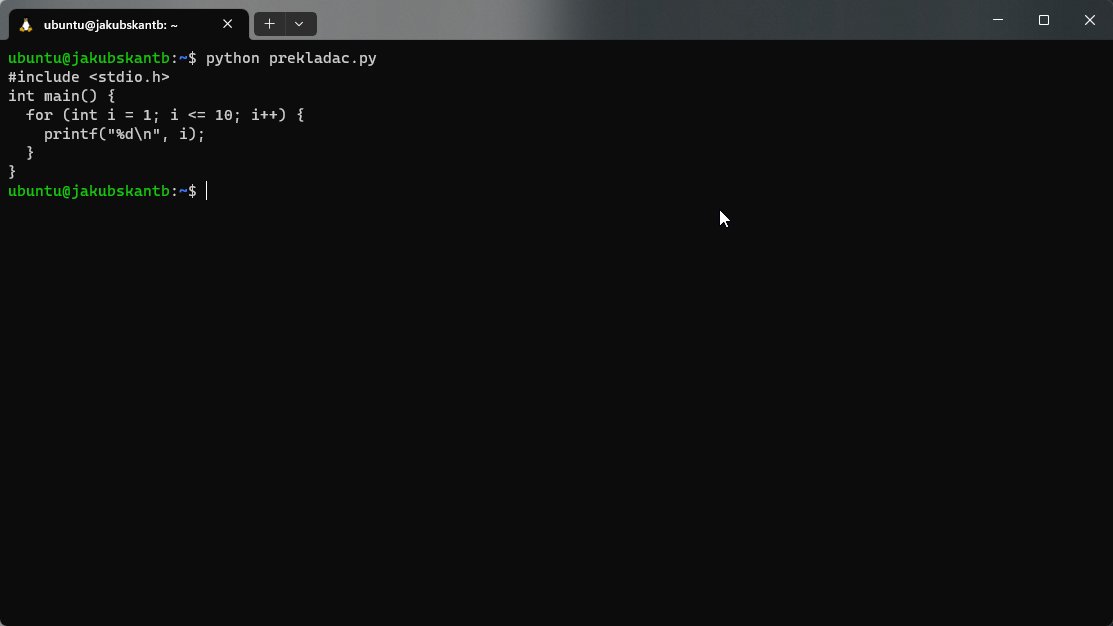 Jakub Čížek on Twitter: "Ahoj, napiš blok kódu ve fiktivním programovacím jazyku, který vypíše ...