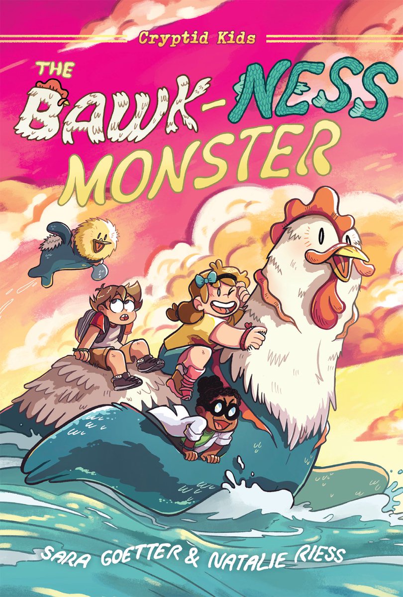 The Bawk Ness Monster" (me and @sgoette」|Natalie Riess-Goetter 🌈の漫画