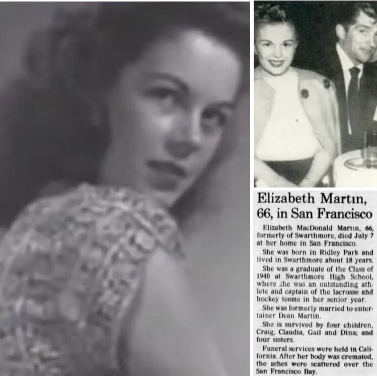 Dean Martin Elizabeth Anne Mcdonald