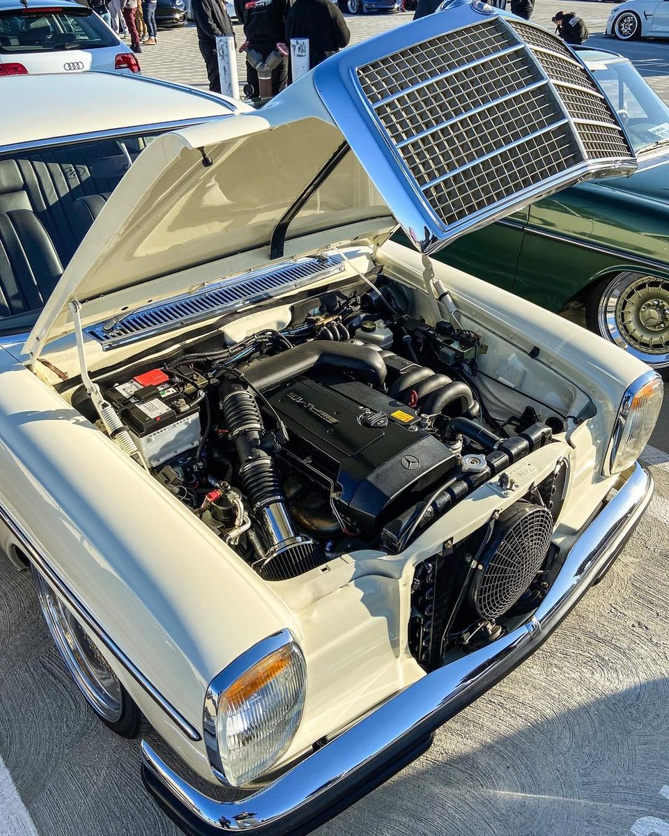 German Car Scene on Twitter: "C 36 AMG-powered Mercedes-Benz W114 Coupe Via IG/iamstanchen"
