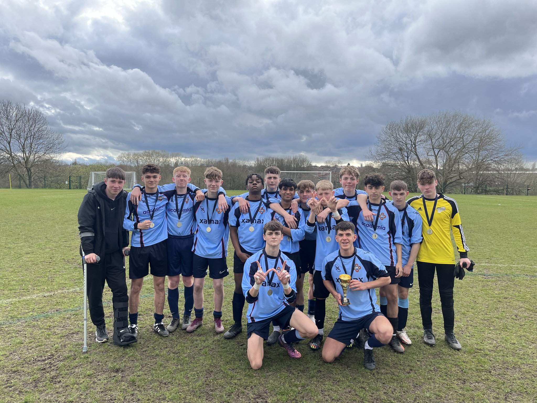 Ossett Academy on Twitter: "🏆 𝐀 𝐜𝐮𝐩 𝐝𝐨𝐮𝐛𝐥𝐞! 🏆 Congratulations to our Year 10 Boys' Football Team ...