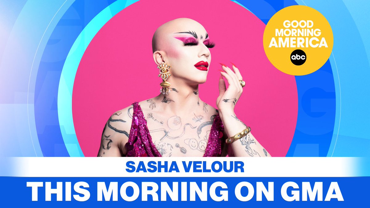 THIS MORNING ON @GMA: Season 9 winner of RuPaul's Drag Race @sasha ...