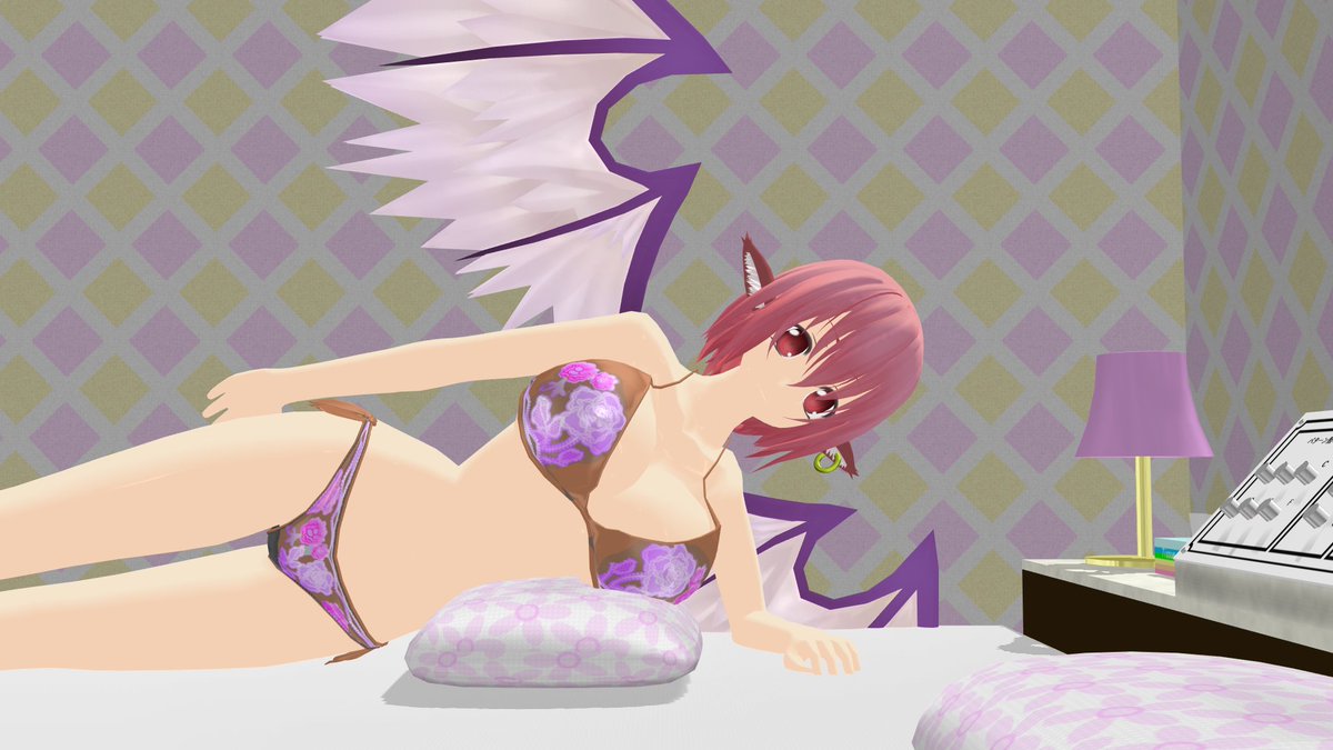 なし on Twitter: "お題 ミスチーとホテルで撮影会 お借りした物 MMD 樋口M様 休憩部屋＆ポーズ KEITEL様 ミスチー えと様＆プルート様"