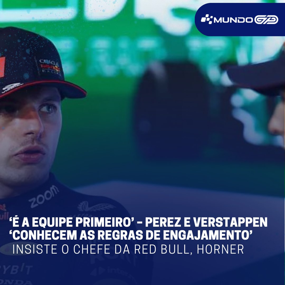 Mundo GP on Twitter: "‘É a equipe primeiro’ – Perez e Verstappen ‘conhecem as regras de ...