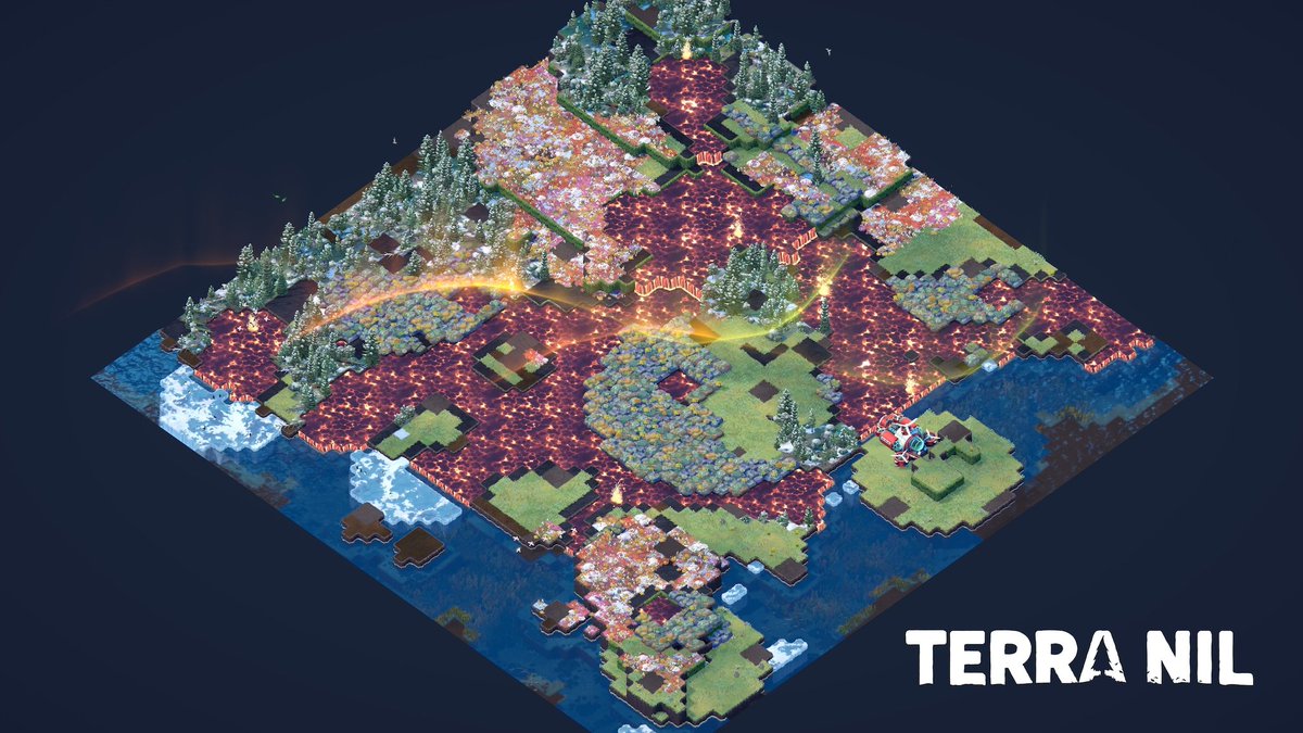 Terra Nil 🌲 Available Now On Twitter We Added A Feature That Generates A Wide Angle Screenshot 7776