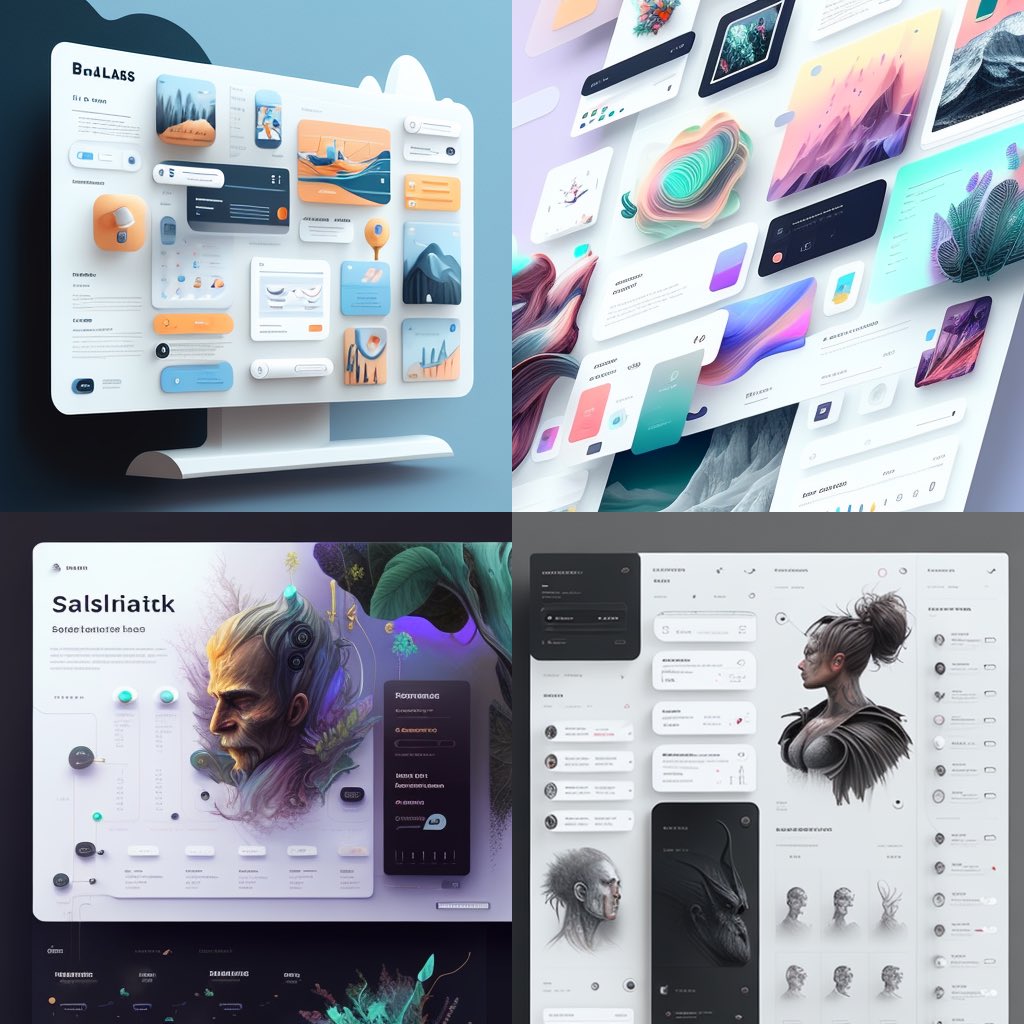 ナリヅカ | Cloudbase Designer on Twitter: "AIに1分でUI作ってもらった結果がこちら"
