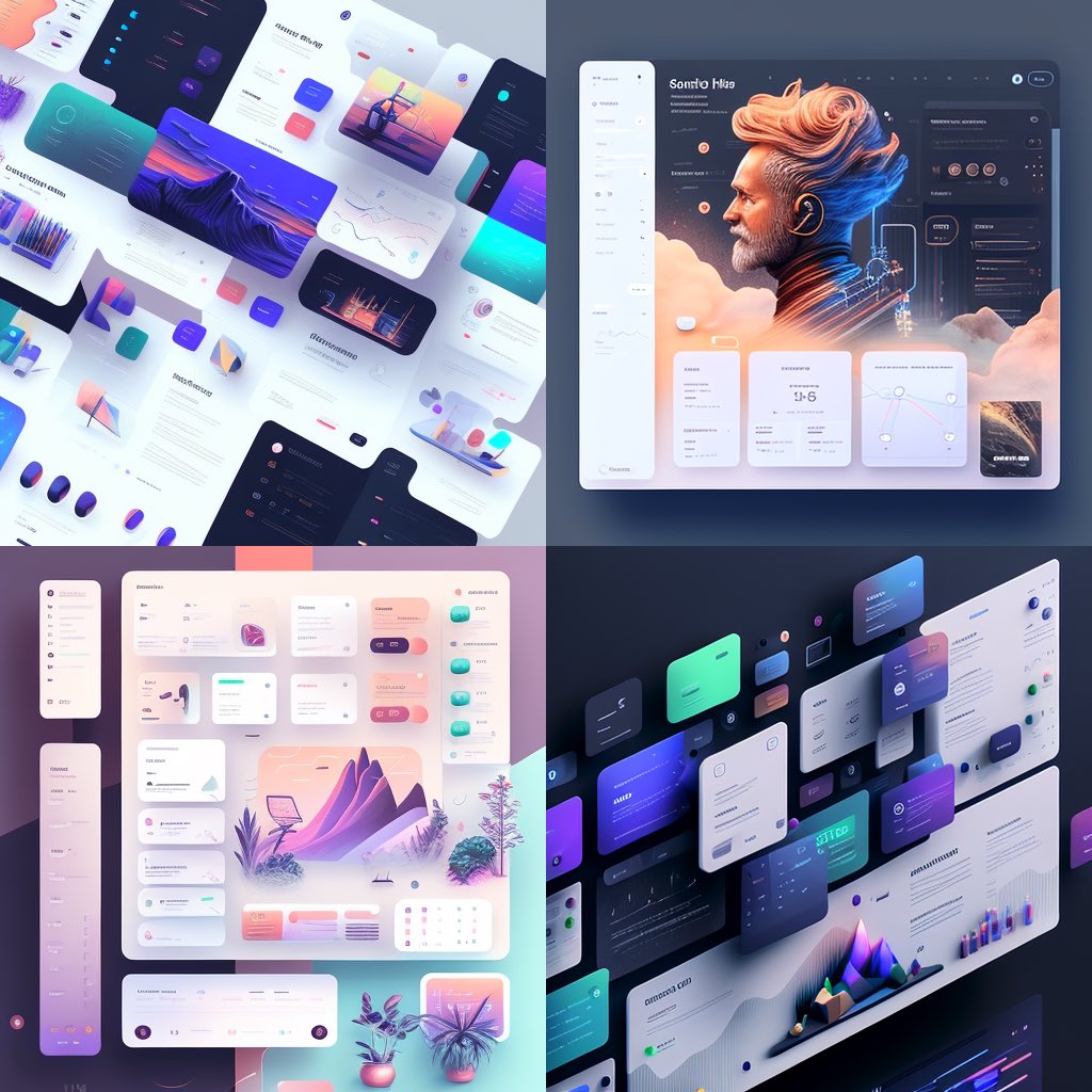 ナリヅカ | Cloudbase Designer on Twitter: "AIに1分でUI作ってもらった結果がこちら"
