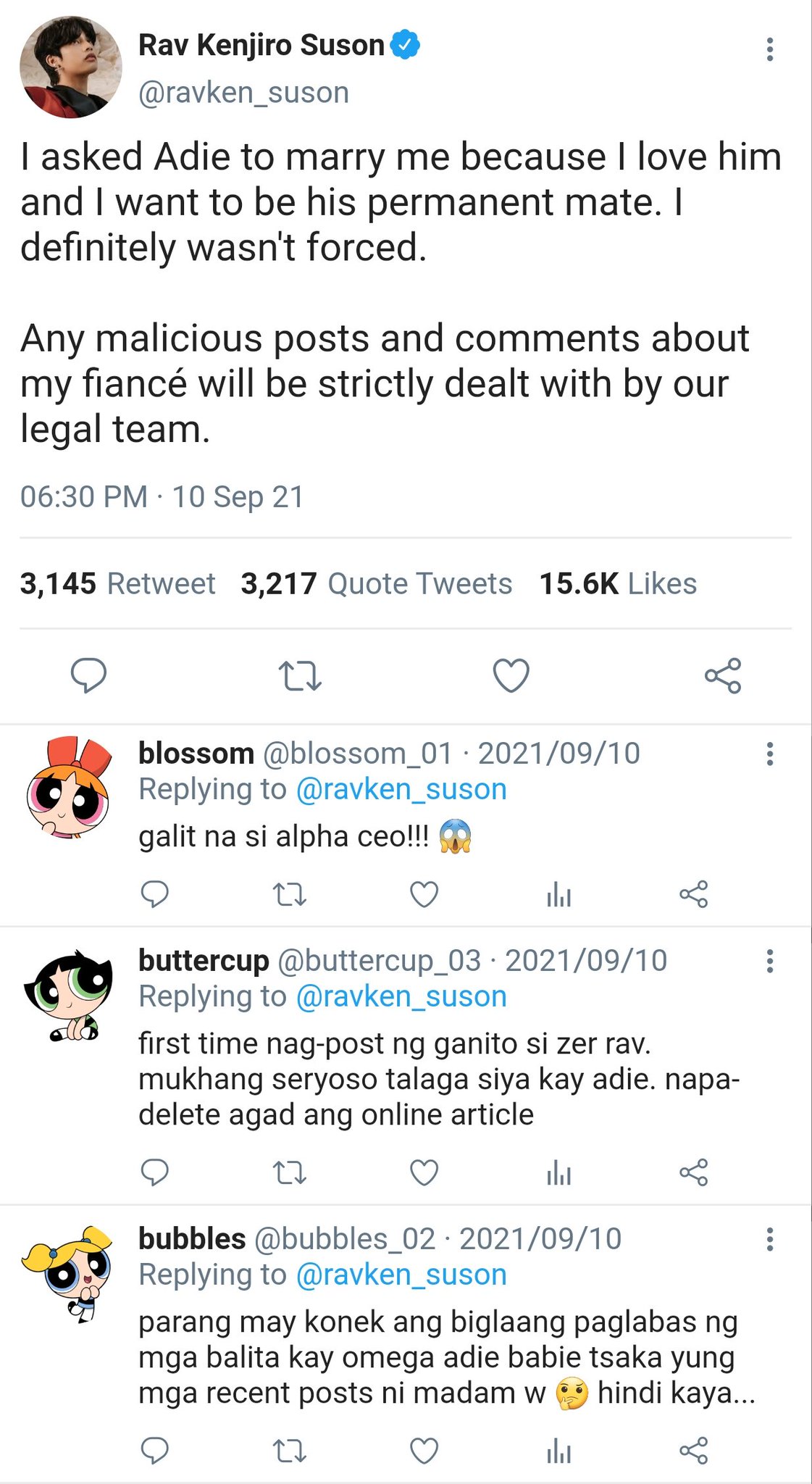 Mareng Peachy (Kentin AU 😼) on Twitter: "[ MTWO 888 ] tumatalino ang PPG 😁 https://t.co ...