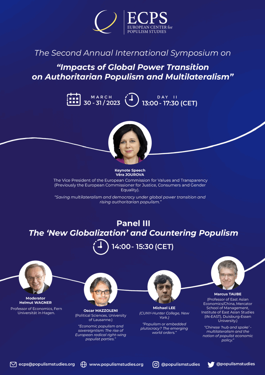 @populismstudies on Twitter: "ECPS thanks @AktarCengiz, @sirgrahamwatson, @alineburni, Mattias ...