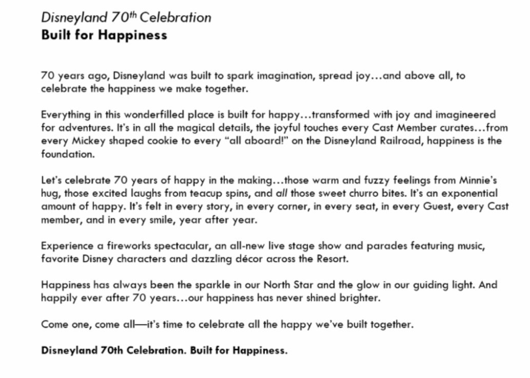 RyanTheme Park On Twitter Plans For Disneyland 70th Anniversary Have ryantheme-park-on-twitter-plans-for-disneyland-70th-anniversary-have