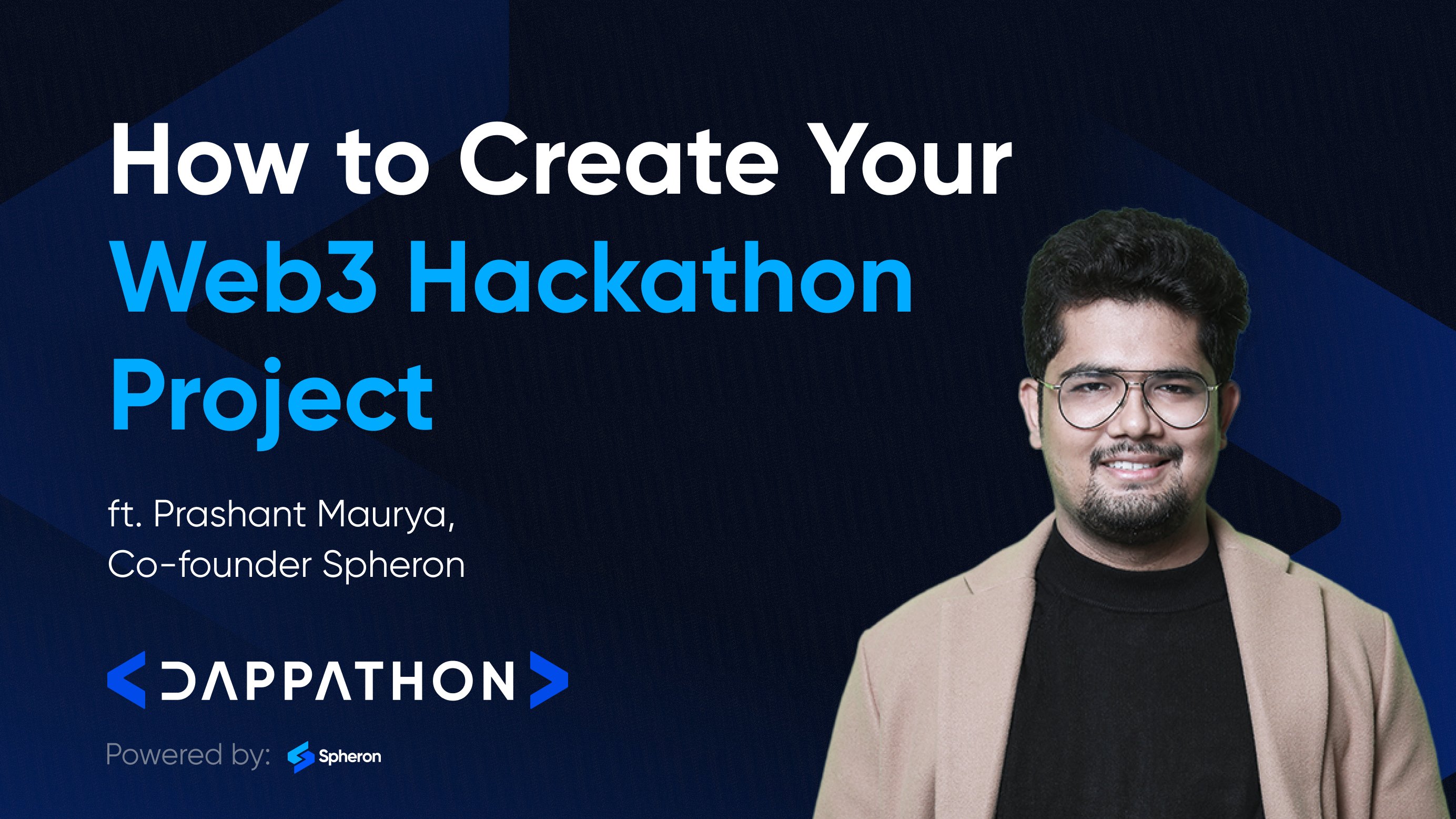 Spheron - Scale your dApp with Web3 Infra on Twitter: "How to create your Web3 Hackathon Project ...