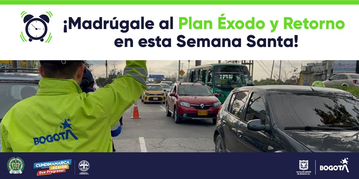 Movilidad Bogotá On Twitter 💥alÃstate Para El Plan Éxodo Y Retorno De
