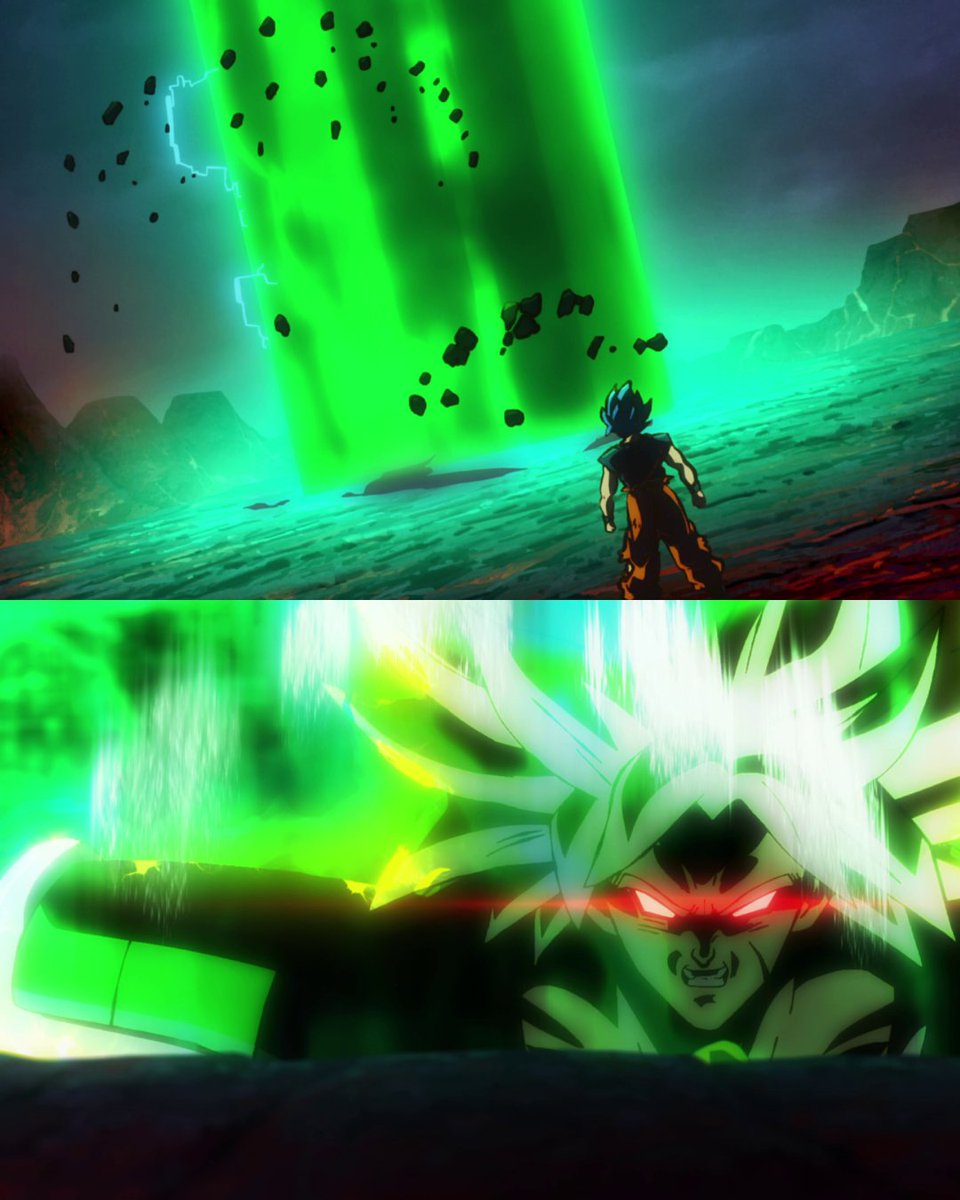 DragonBallSuperLAT🉐 on Twitter: "Super Broly vs Super Saiyan Blue Goku https://t.co/05HFowonQ0 ...