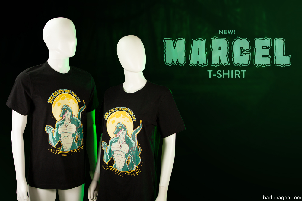 Bad Dragon On Twitter Rock Out With Your Croc Out Our New Bad Dragon T Shirt Featuring Marcel