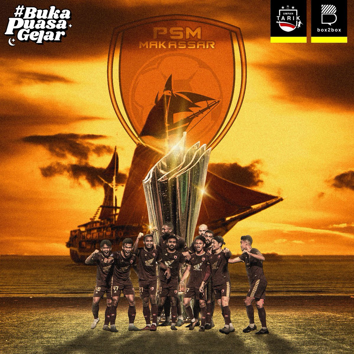 Box2Box Football Podcast on Twitter: "PSM MAKASSAR JUARA LIGA 1 INDONESIA 🔥 Ini jadi gelar ke-7 ...
