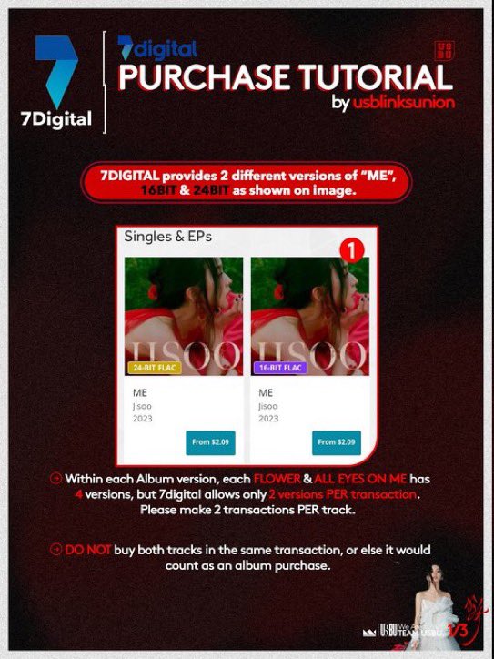 BLΛCKPIИK GLOBAL FANBASE on Twitter: "RT @UsBlinksUnion: Don’t forget 7Digital, US blinks! Our ...