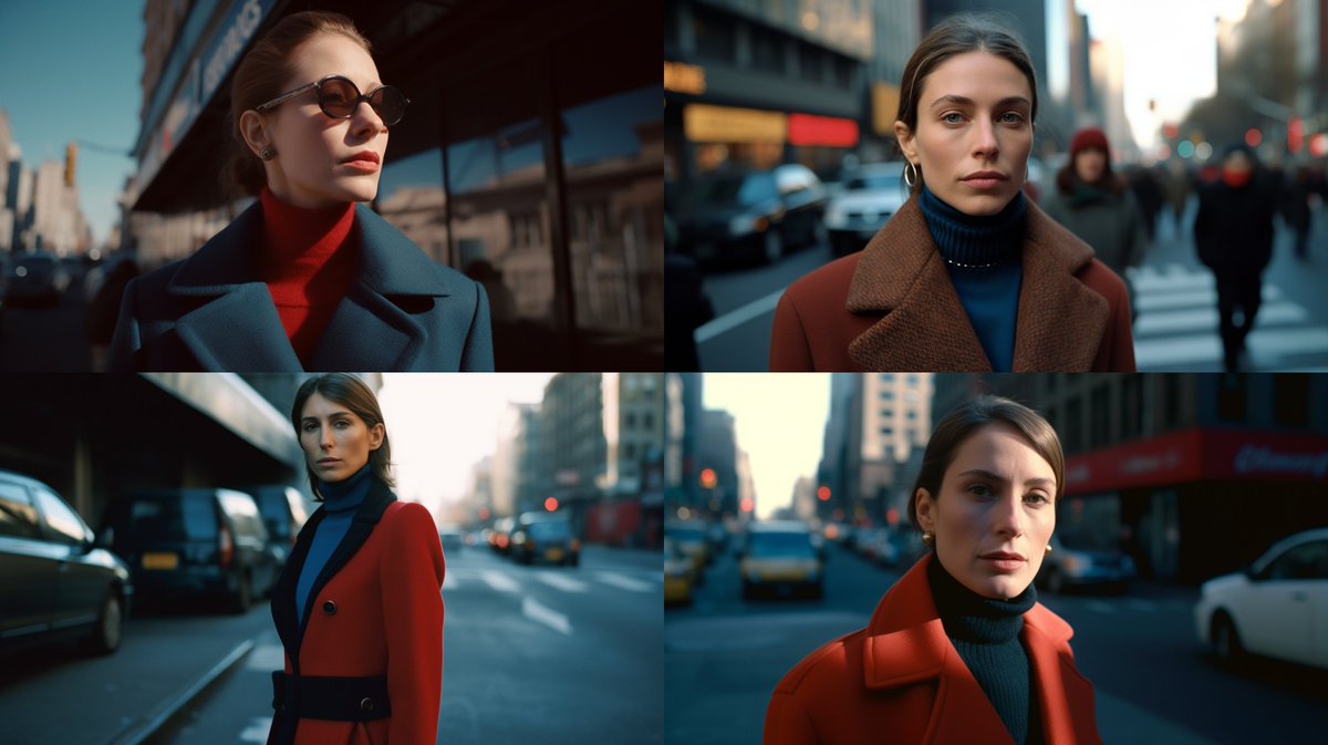 Exploring Fashion Styling & Color Assignments in Midjourney v5 A ...