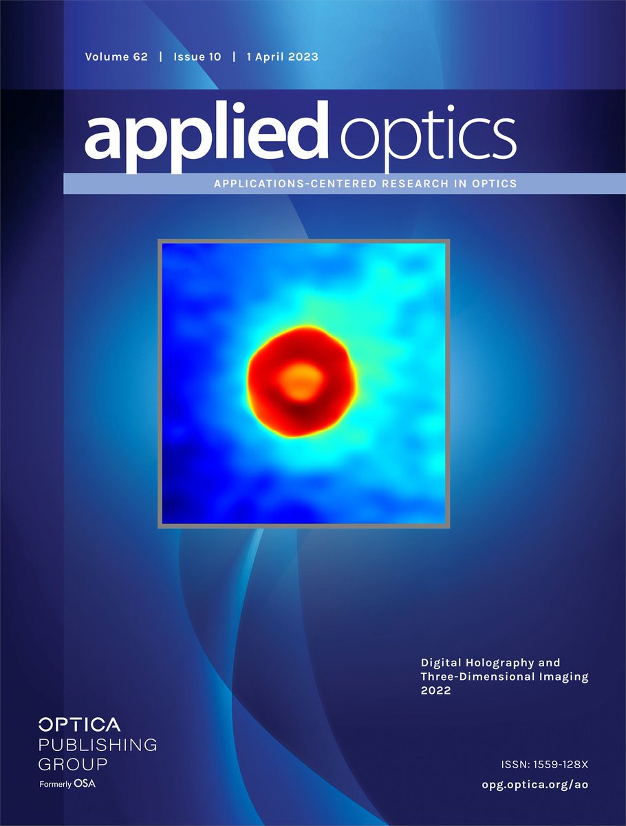 Optica Publishing Group on Twitter: "Volume 62 Issue 10 of #OPG_AO is now live: http://ow.ly ...
