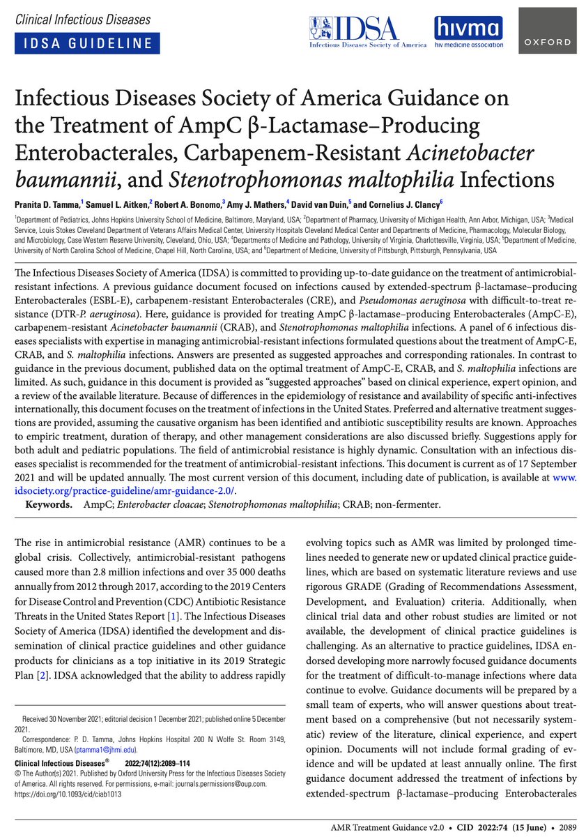 𝙟𝙤𝙨𝙝 𝙛𝙖𝙧𝙠𝙖𝙨 (he/him) 💊 on Twitter: "approach to inducible AmpC beta-lactamase organisms has been ...
