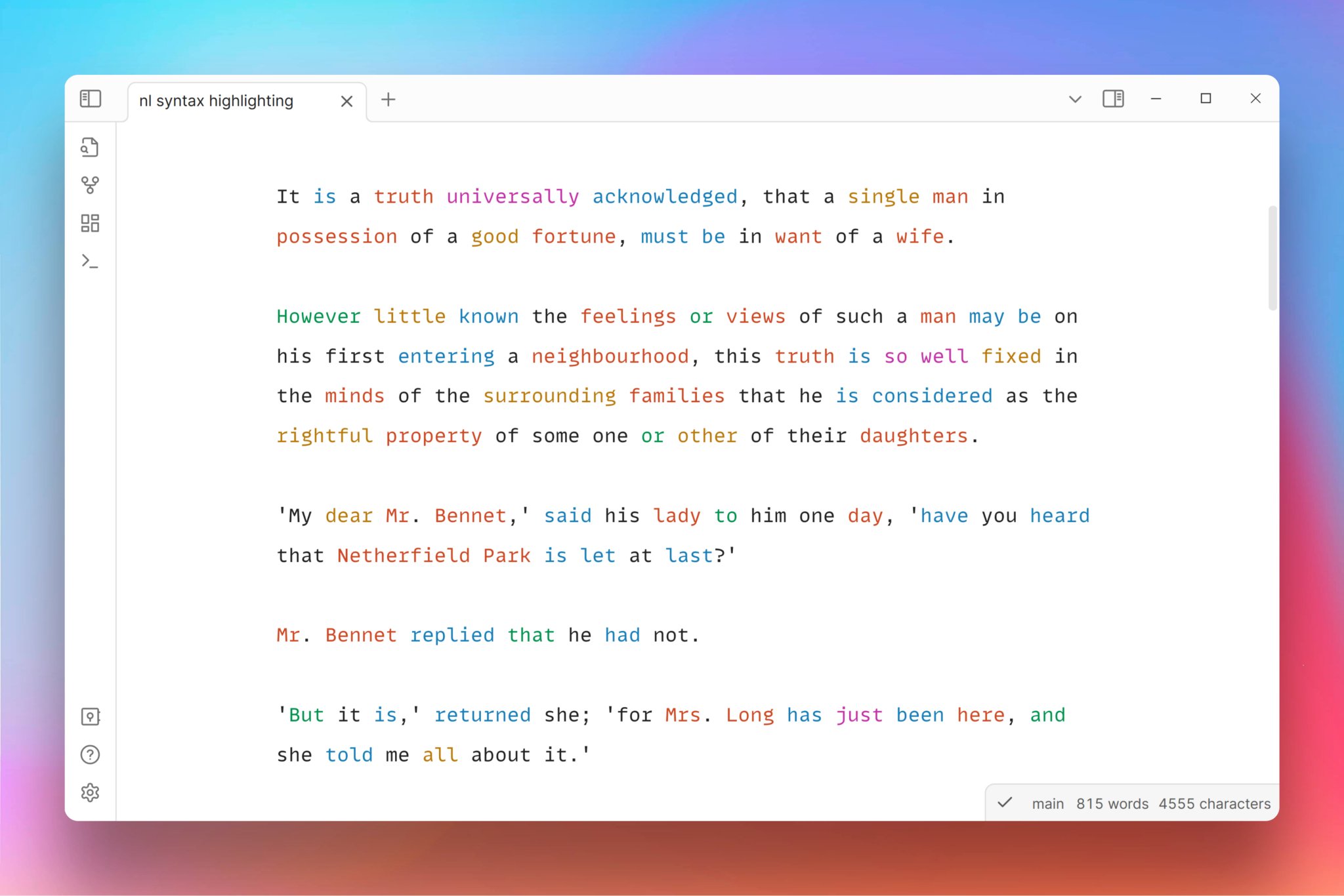 kepano on Twitter: "this new @obsdmd community plugin adds syntax highlighting for adjectives ...