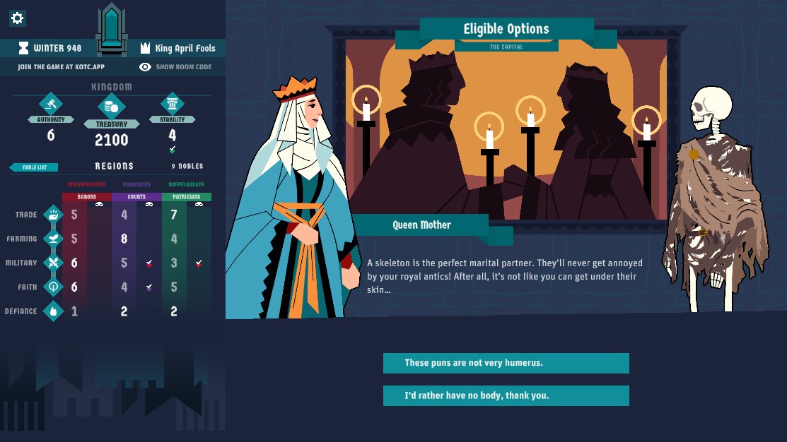 King Of The Castle 👑 OUT NOW! 👑 on Twitter: "RT @kotc_game: We thought today, as the first of ...